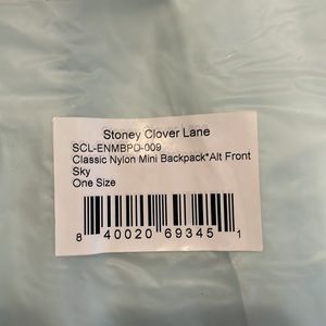 Stoney Clover Lane | Bags | Stoney Clover Lane Scl Mini Backpack Sky ...